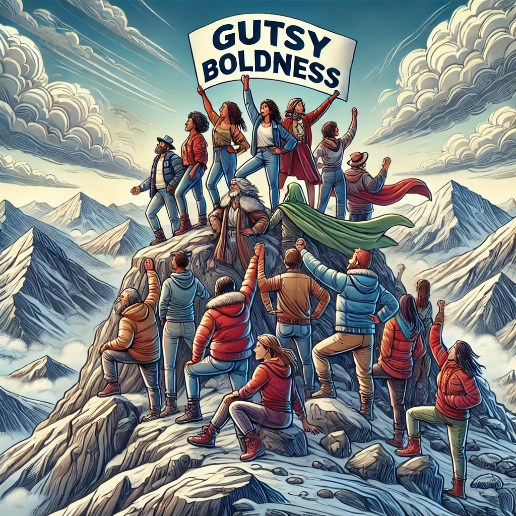 Gutsy boldness nyt: Embracing Courage and Confidence in Life
