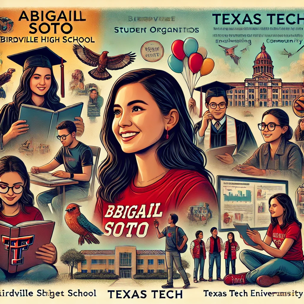 Abigail Soto Birdville High School and Texas Tech Journey to Success